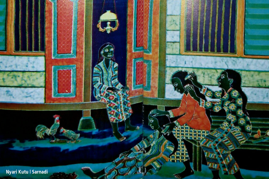 AkarpadiNews | Ruh Budaya Betawi dalam Lukisan Sarnadi Adam